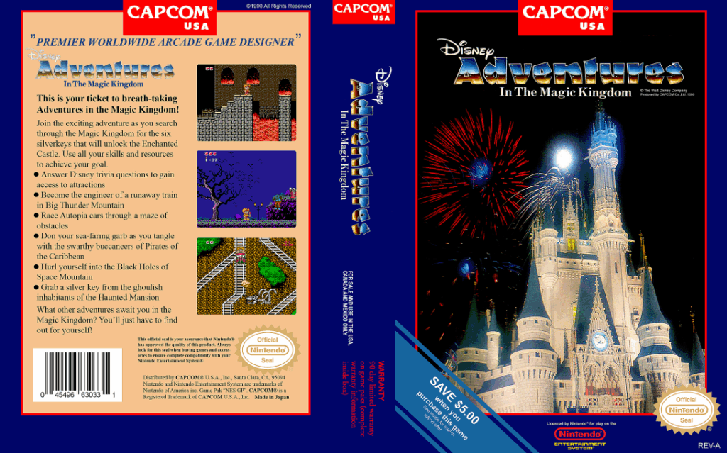 Disney Adventures In The Magic Kingdom [US] » Oldies Nest