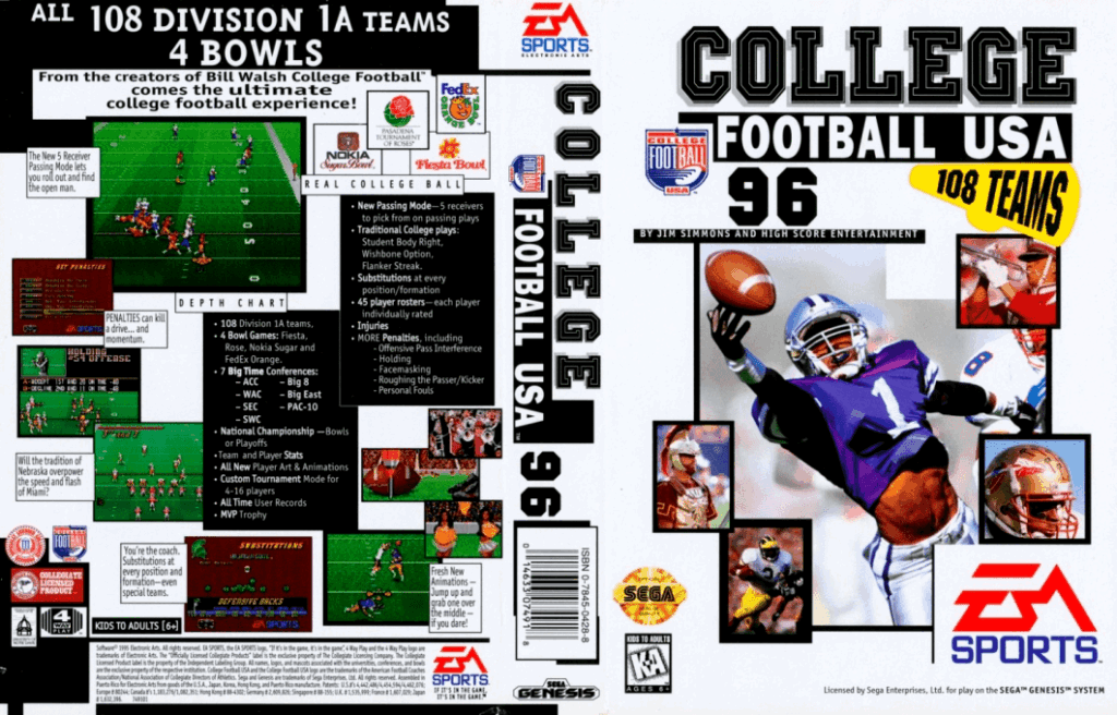 College Football USA 96 [US] » Oldies Nest