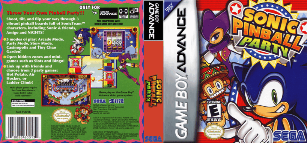 Sonic Pinball Party [US] » Oldies Nest