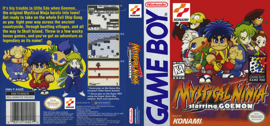 Ganbare Goemon - Kurofunetou No Nazo (Japan) (SGB Enhanced) [JP ...
