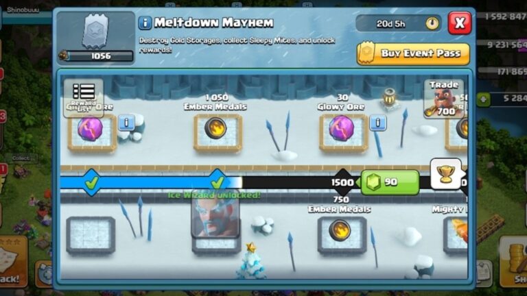 Complete Meltdown Mayhem Rewards In Clash Of Clans » Oldies Nest