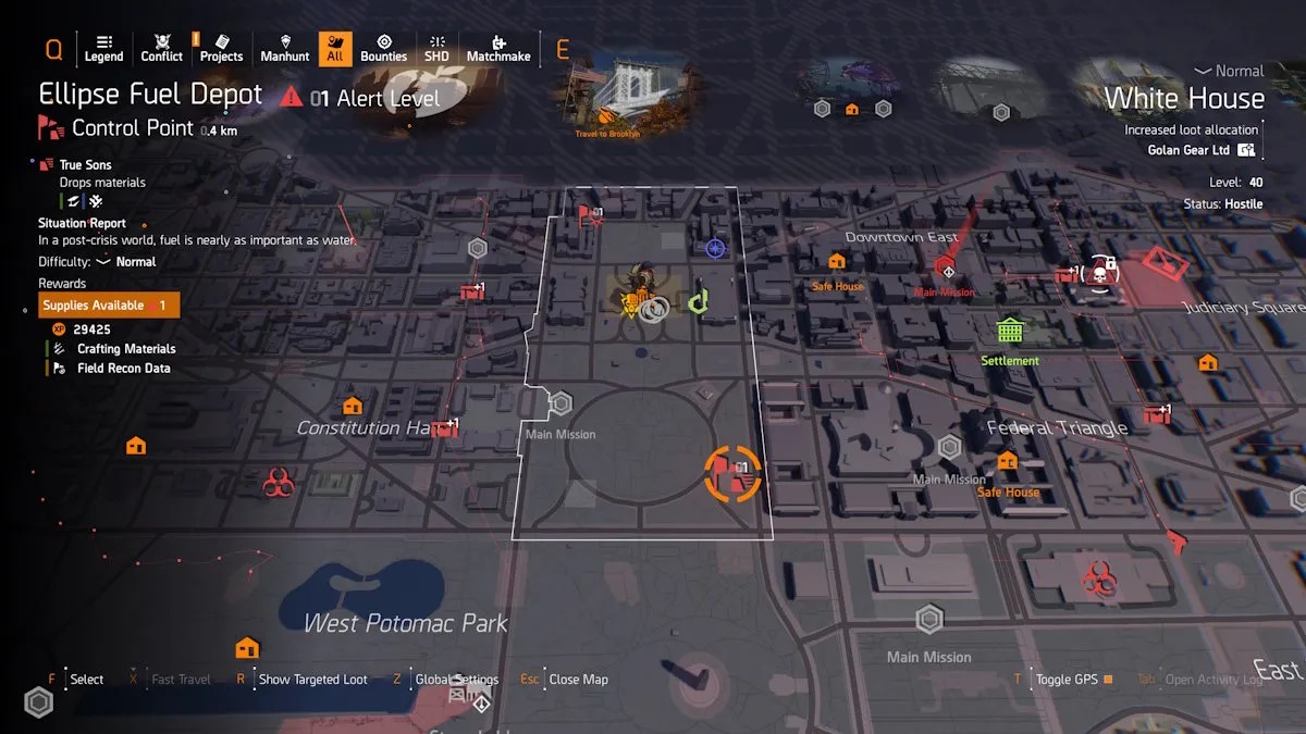 The Division 2 Y7S3 Scout 2 Manhunt Riddle Solutions » Oldies Nest