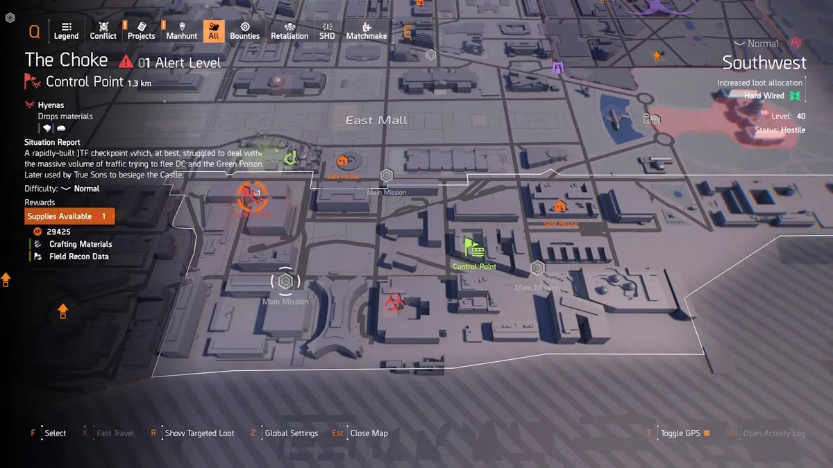 The Division 2 Y7S3 Scout 9 Manhunt Riddle Solutions » Oldies Nest