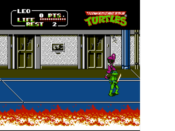 Teenage Mutant Ninja Turtles II : The Arcade Game [US] » Oldies Nest